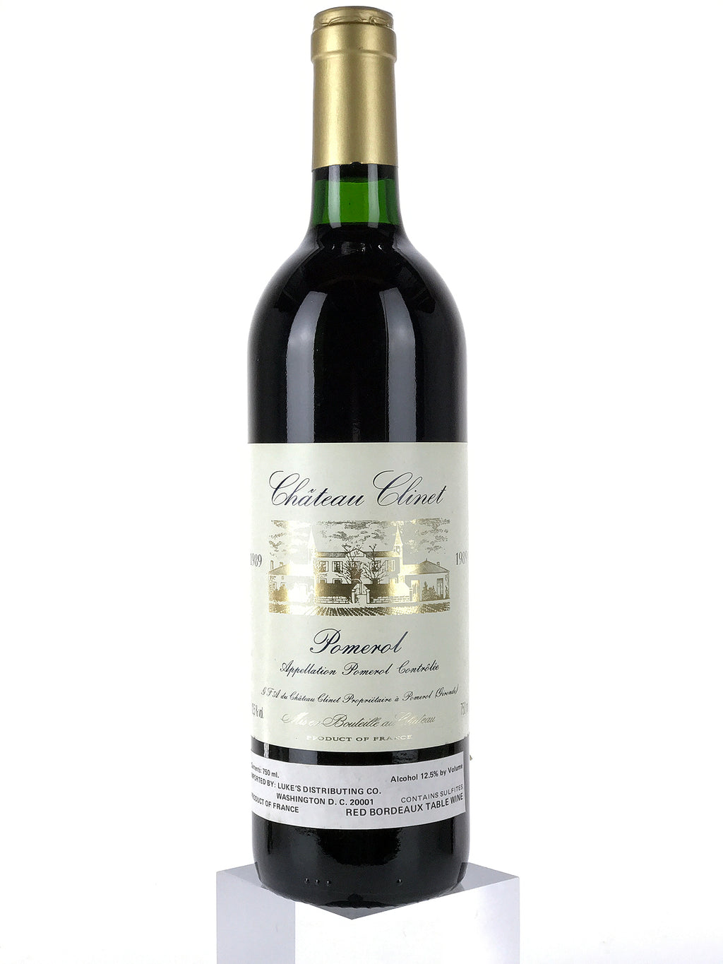 1989 Chateau Clinet, Pomerol, Bottle (750ml)
