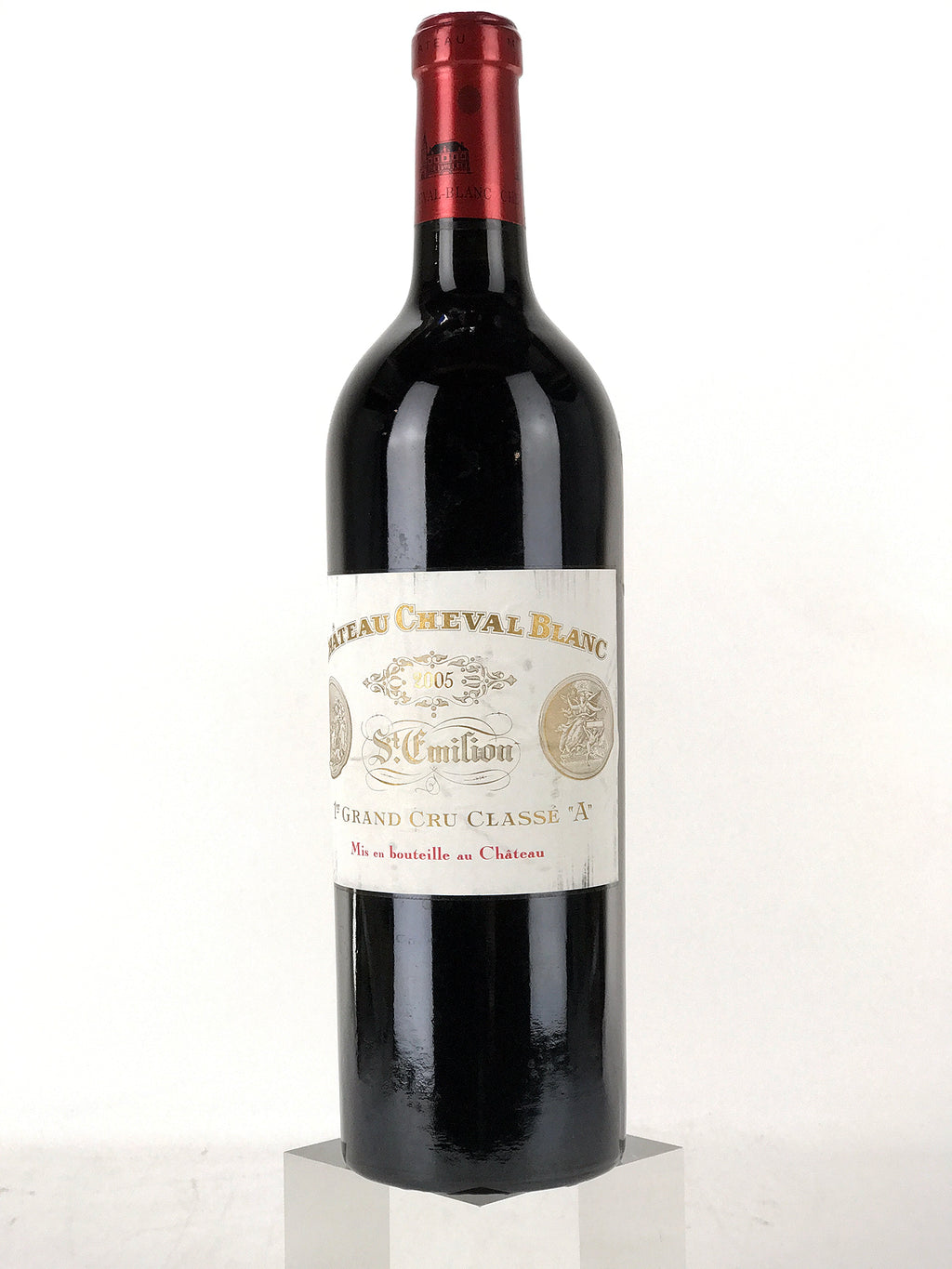 2005 Chateau Cheval Blanc, Saint-Emilion [Slightly Scuffed Label], Bot ...