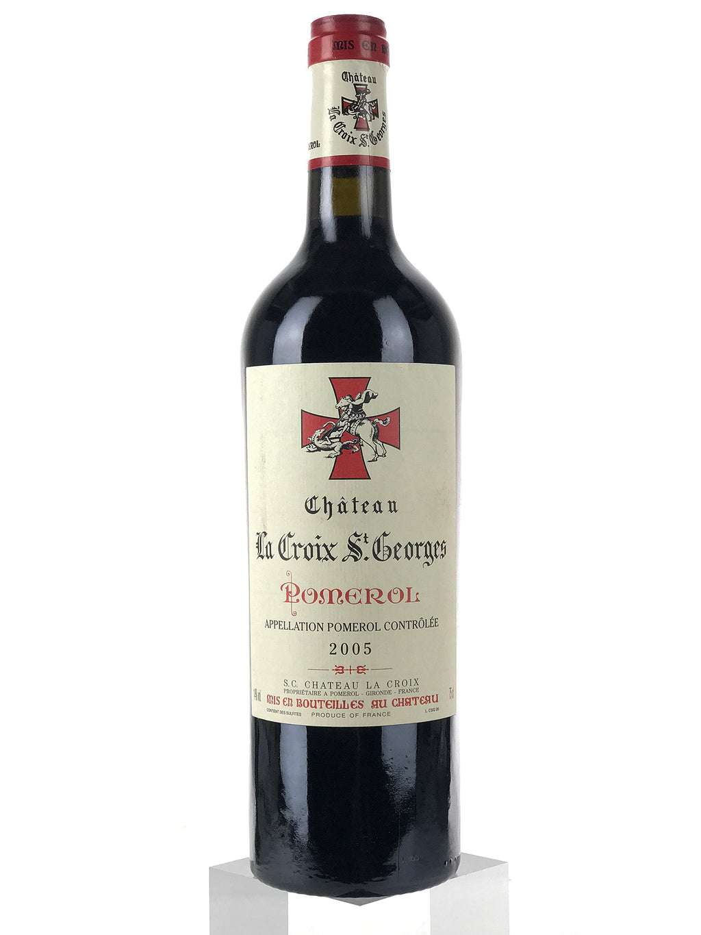 2005 Chateau La Croix St. Georges, Pomerol, Bottle (750ml) – Grand Cru ...