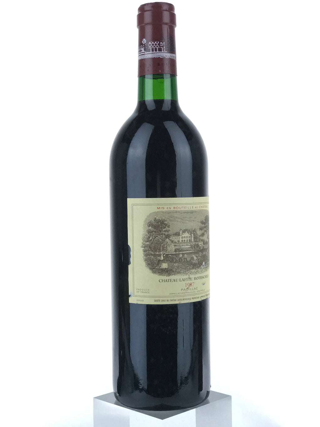 1987 Chateau Lafite Rothschild, Pauillac, Bottle (750ml) [Nicked Label ...