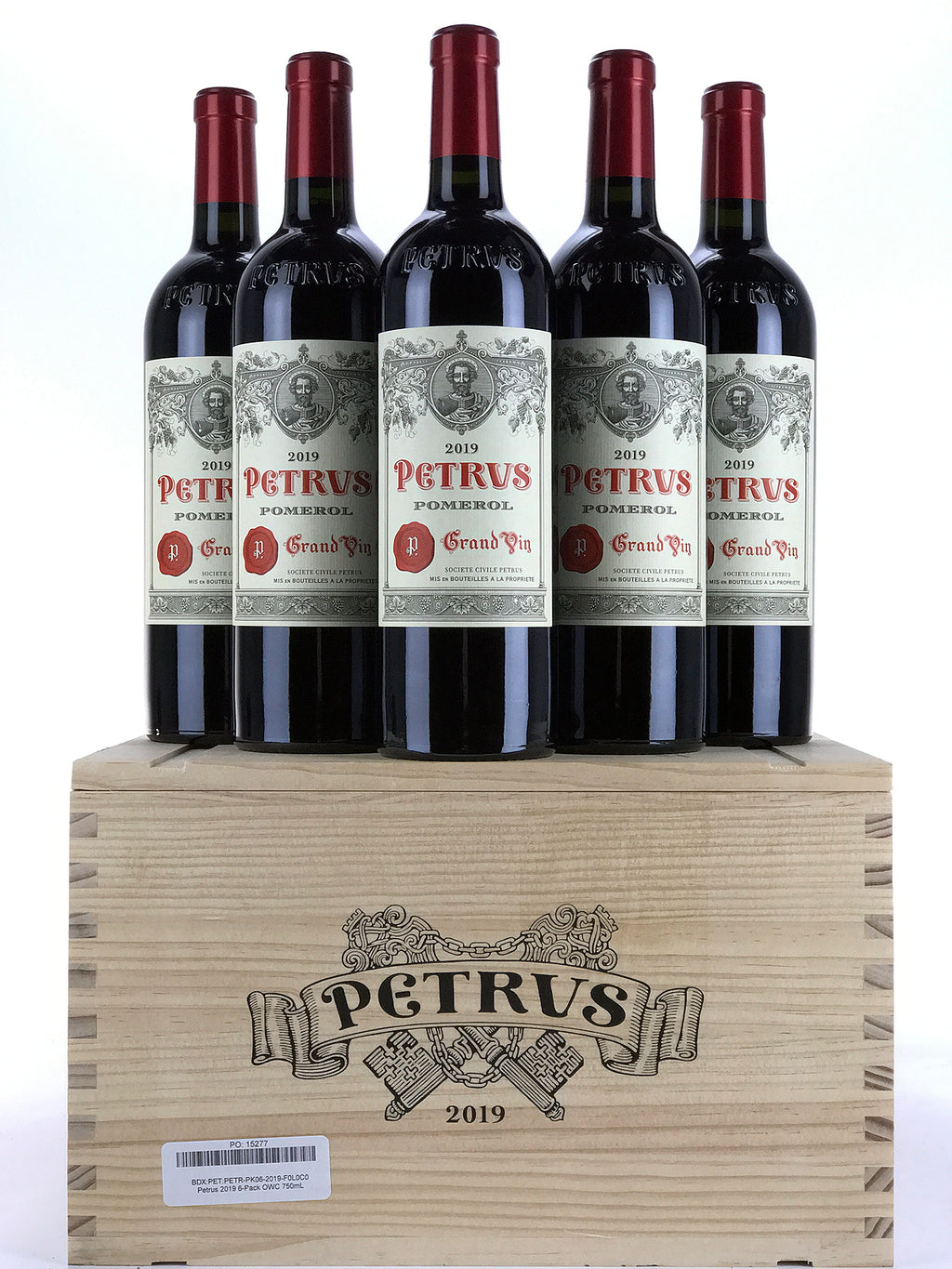 2019 Petrus Pomerol, Case of 6 btls, [Banded]