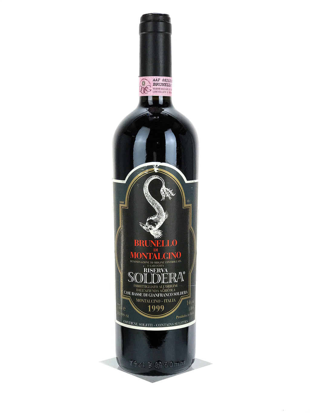 1999 Soldera Case Basse, Brunello di Montalcino, Riserva DOCG, Bottle