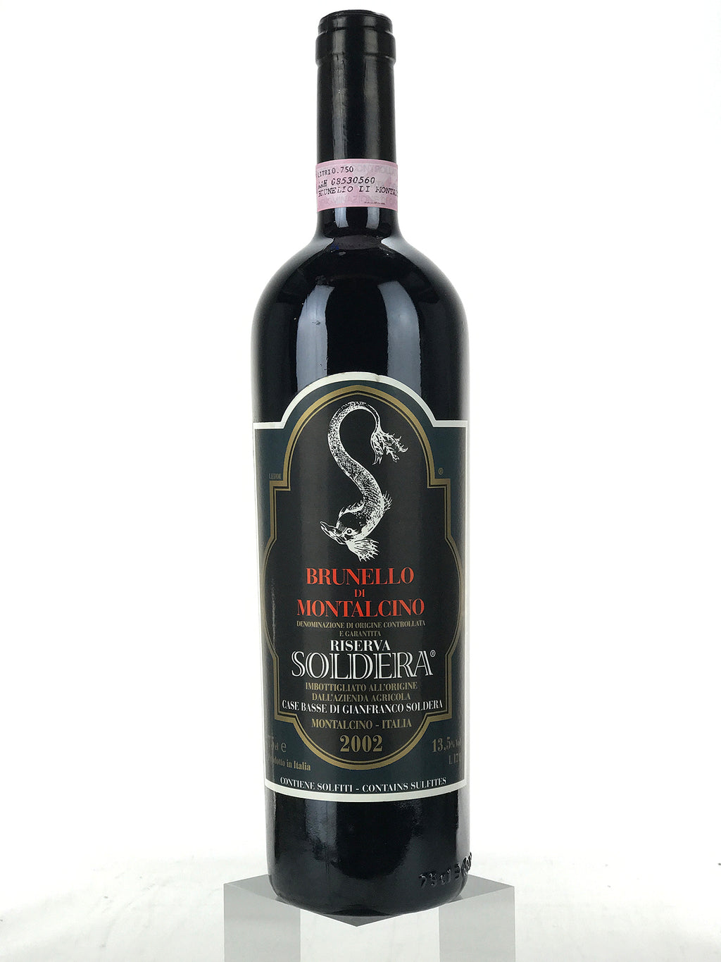 2002 Soldera Case Basse, Brunello di Montalcino, Riserva DOCG, Bottle ...