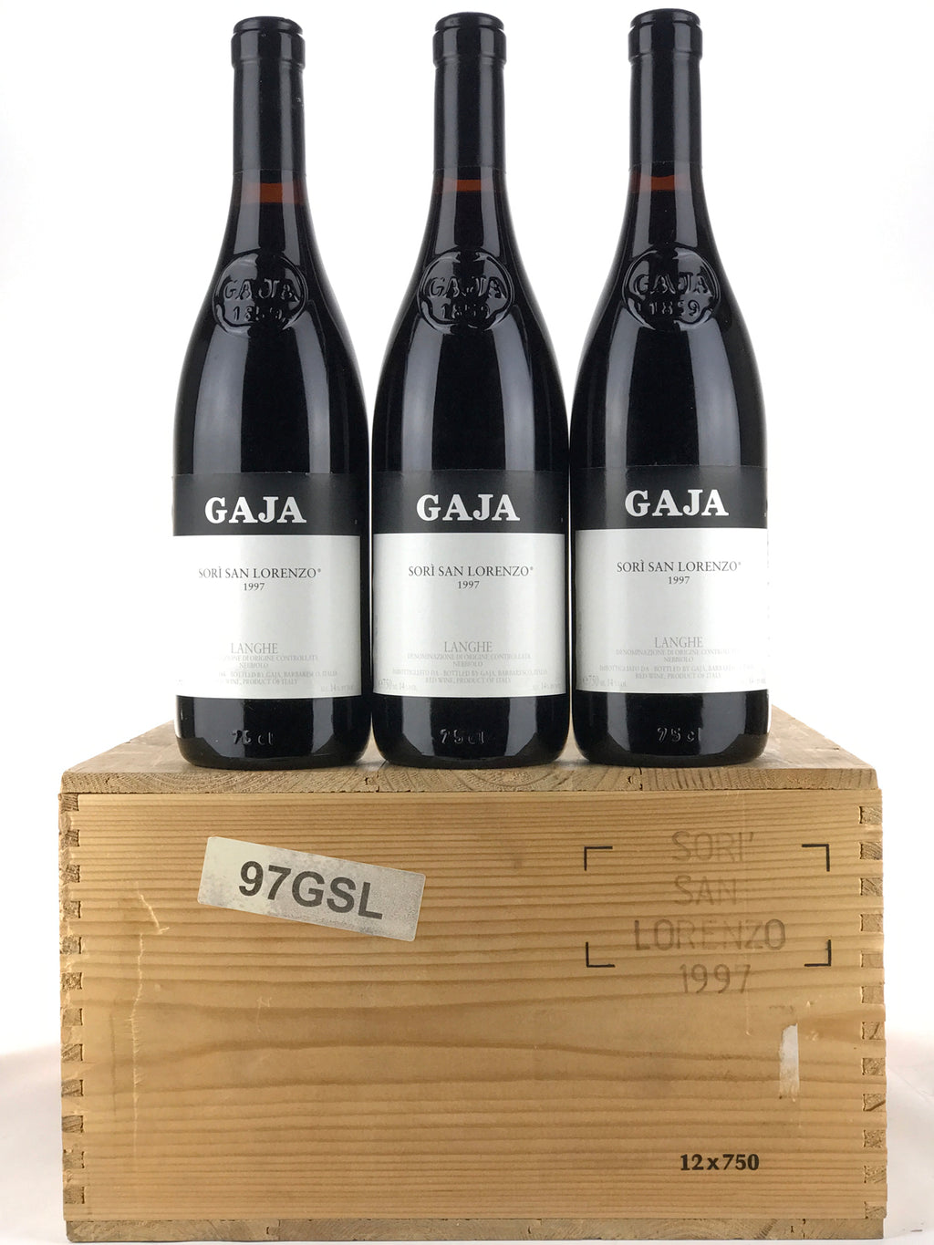 1997 Gaja Sori San Lorenzo, Langhe-Barbaresco, Piedmont, Case of 12 Bt
