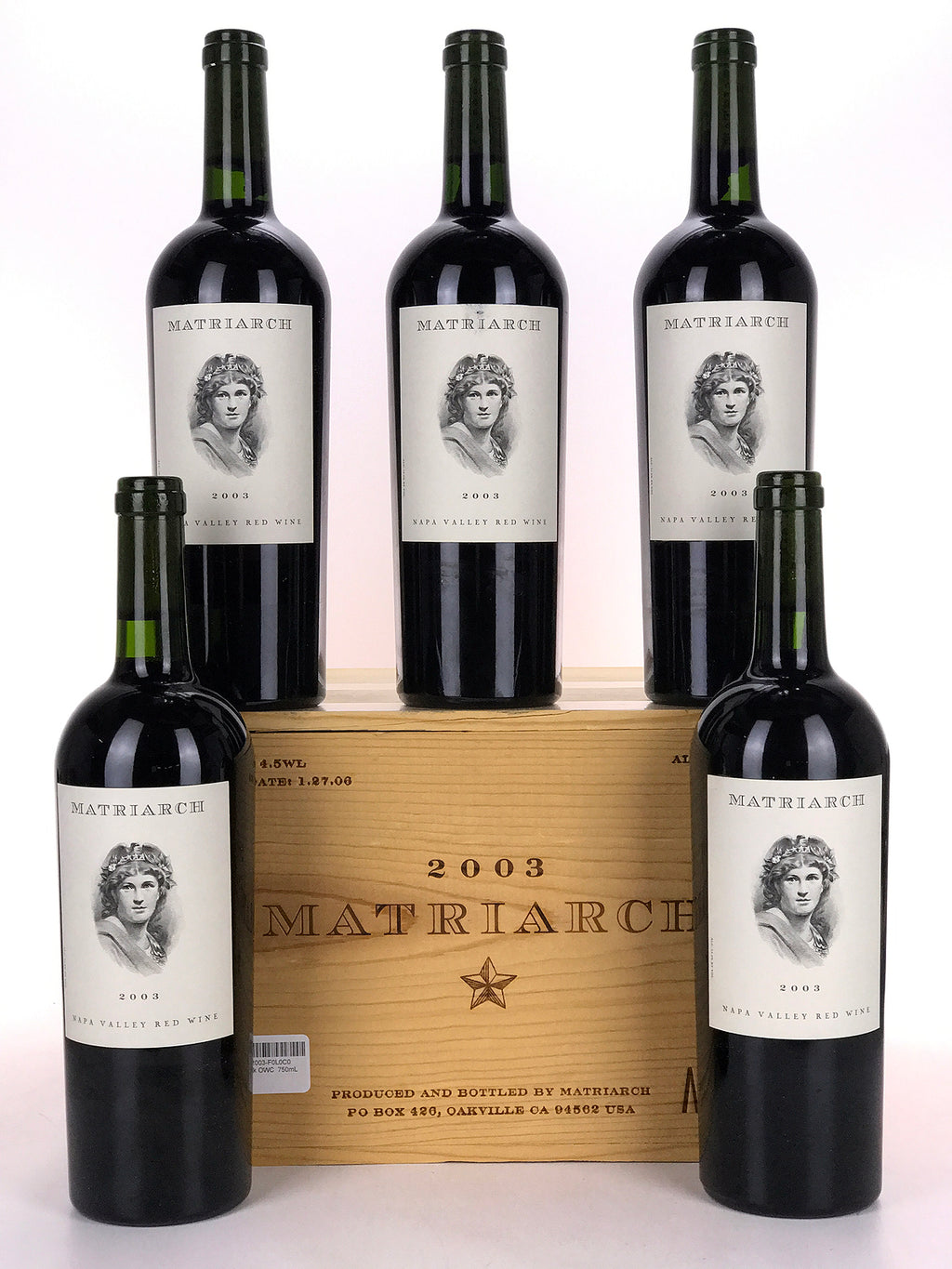 2003 Bond, Matriarch, Napa Valley, Case of 6 btls