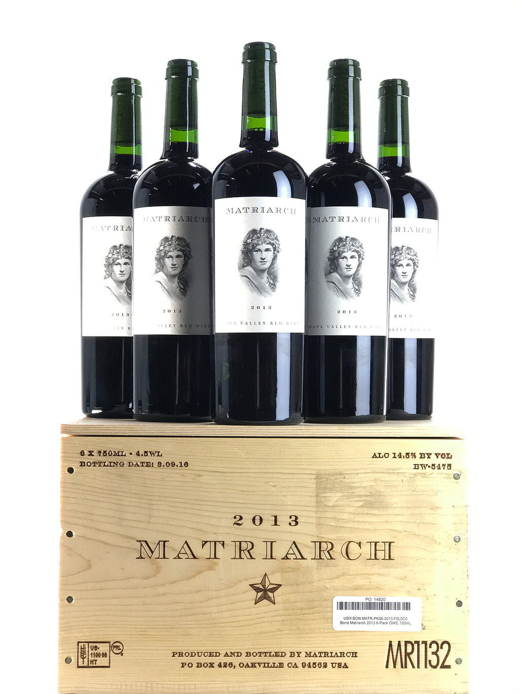 2013 Bond, Matriarch, Napa Valley, Case of 6 btls