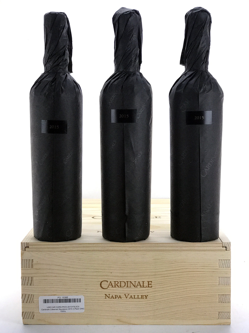 2015 Cardinale Estate Cabernet Sauvignon, Napa Valley, OWC, Case of 3
