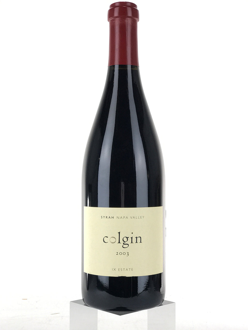2003 Colgin Cellars, IX Estate Syrah, Napa Valley, Bottle (750ml ...