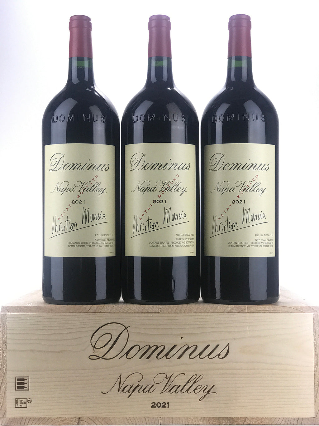 2021 Dominus Estate, Christian Moueix, Napa Valley, Case of 3 Magnum