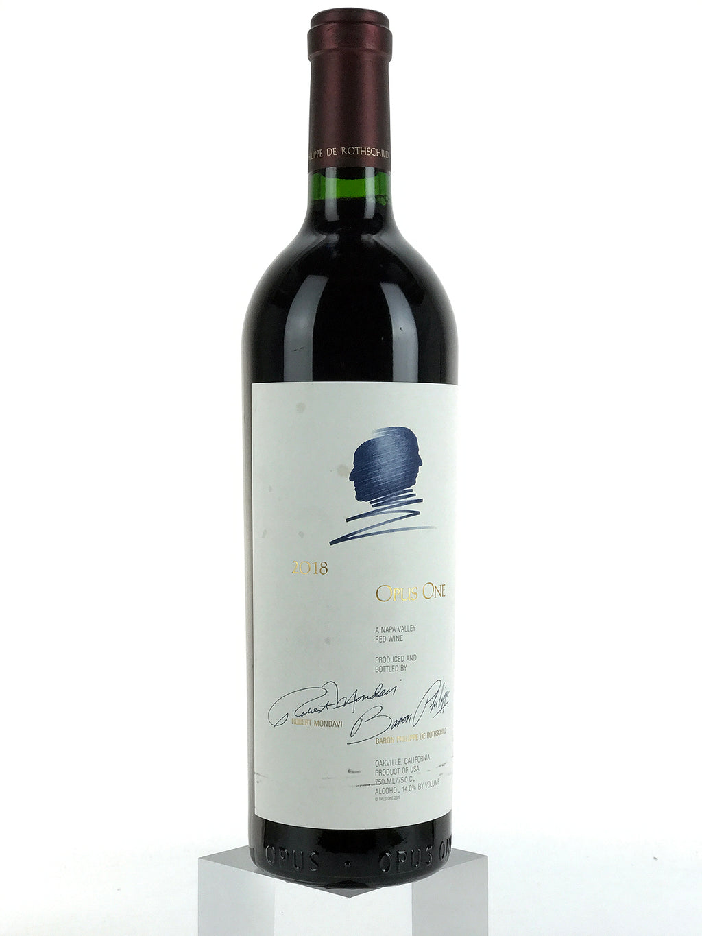 2018 Opus One, Napa Valley, Bottle (750ml) [Slightly Bin Soiled Label ...