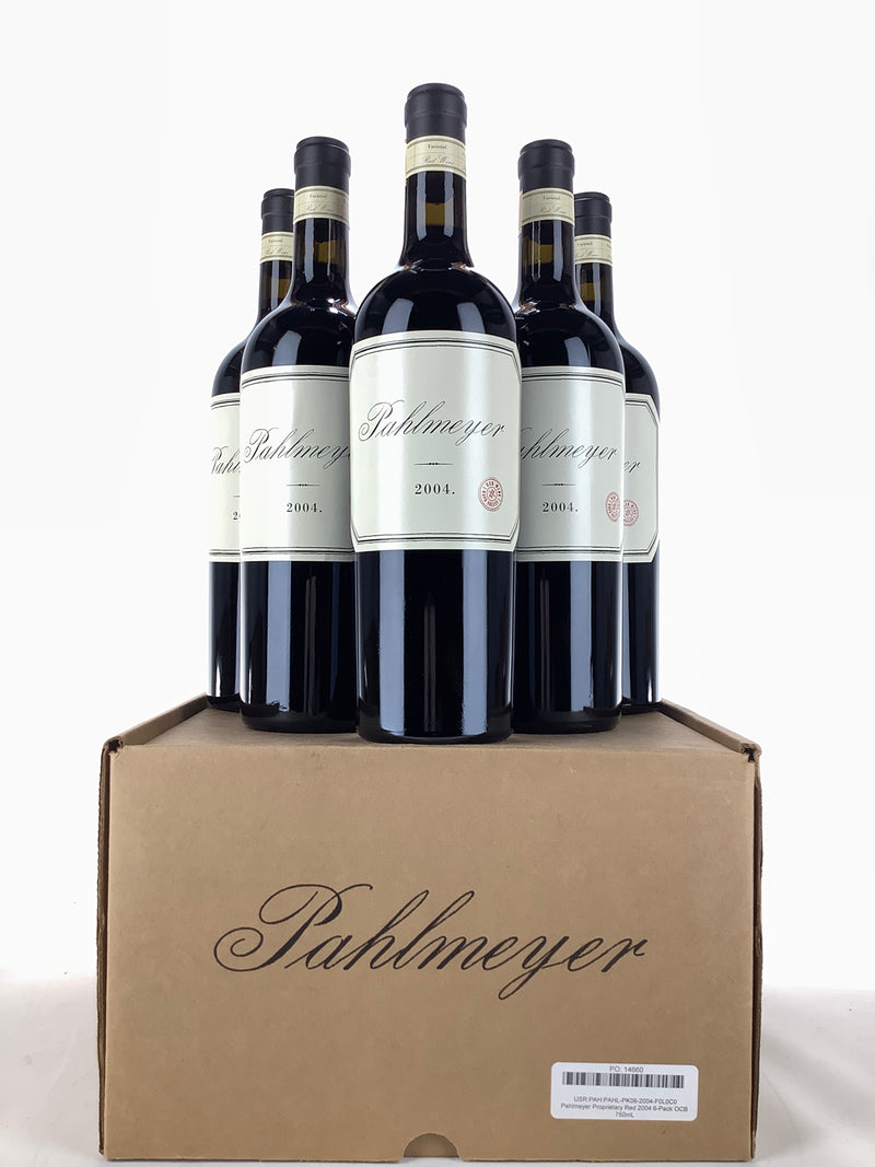 2004 Pahlmeyer, Proprietary Red, Napa Valley, Case of 6 btls – Grand ...