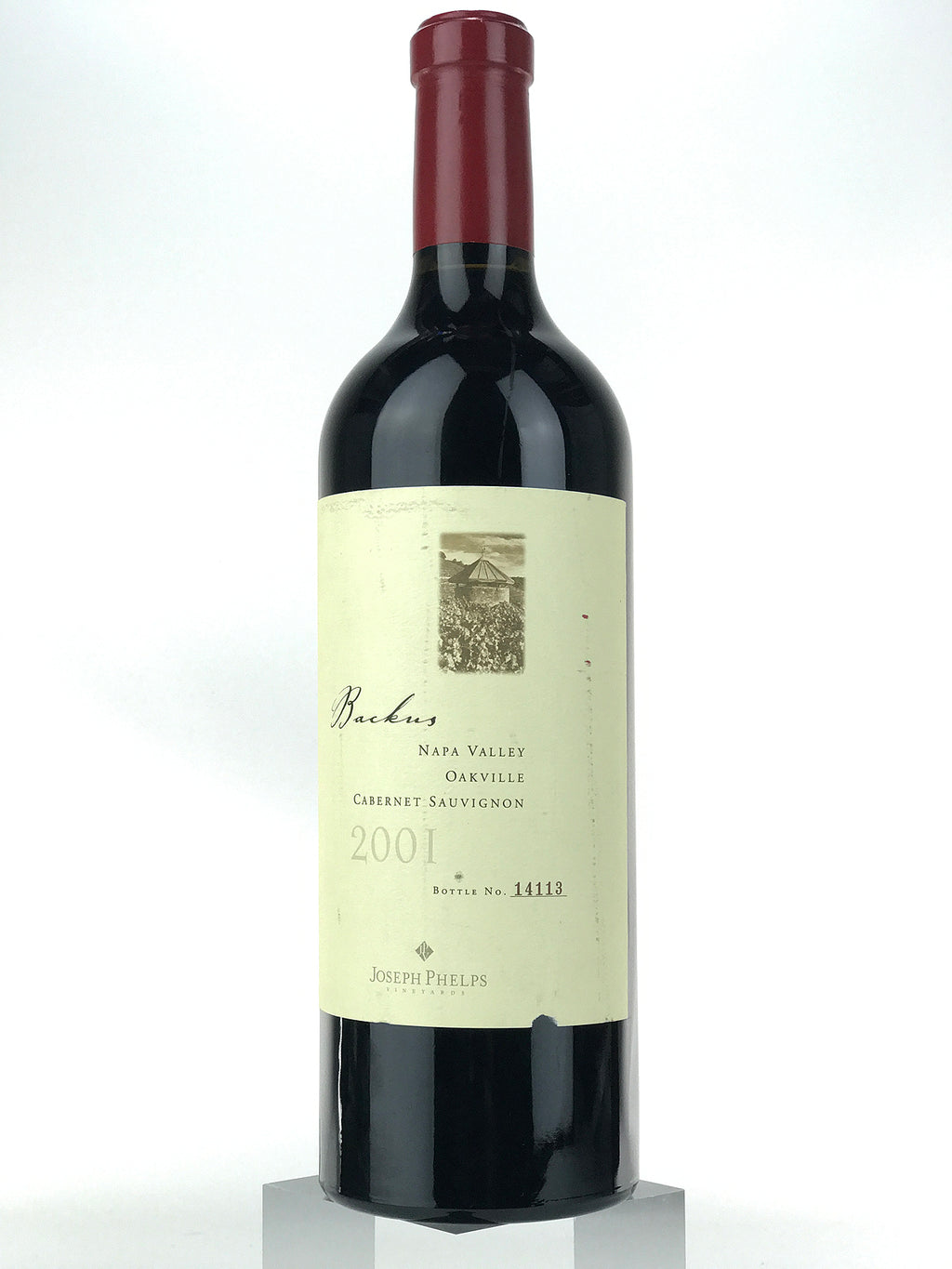 2001 Joseph Phelps, Backus Vineyard Cabernet Sauvignon, Oakville [Slig ...