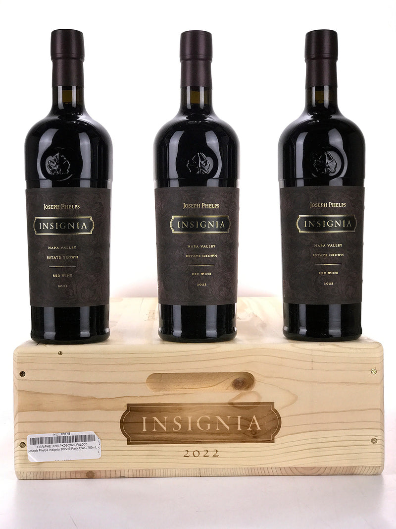 2022 Joseph Phelps, Insignia, Napa Valley, Case of 6 btls