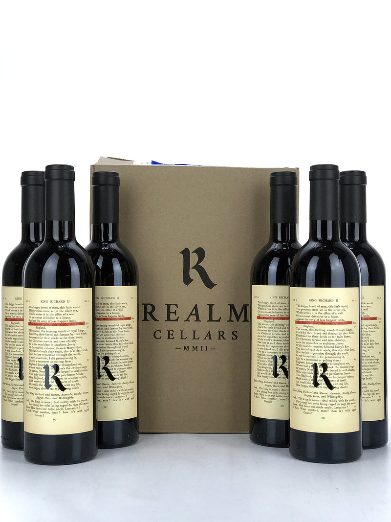2022 Realm Cellars, The Bard, Napa Valley, Case of 6 btls