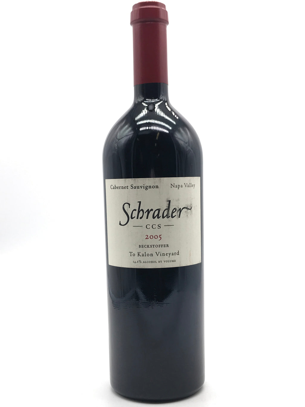 2005 Schrader Cellars, CCS Beckstoffer To Kalon Vineyard Cabernet Sauv ...
