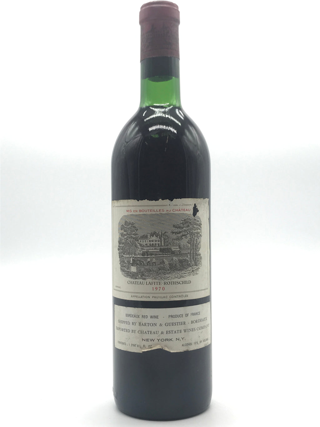 1970 Chateau Lafite Rothschild, Pauillac, Bottle (750ml) [Nicked Label