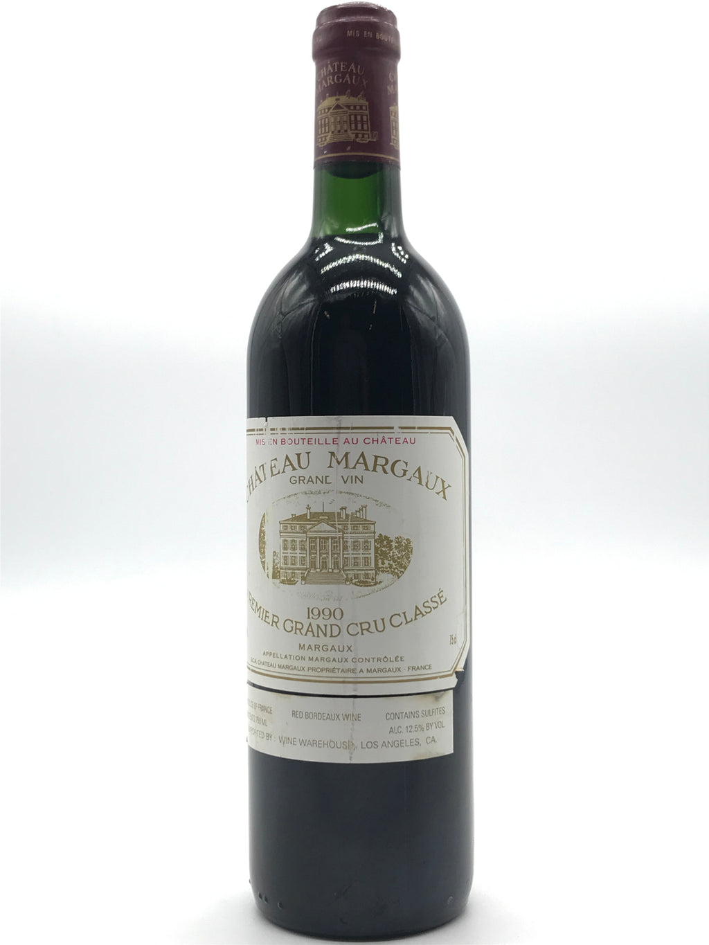 1990 Chateau Margaux, Margaux, Bottle (750ml) [Slightly Scuffed Label ...