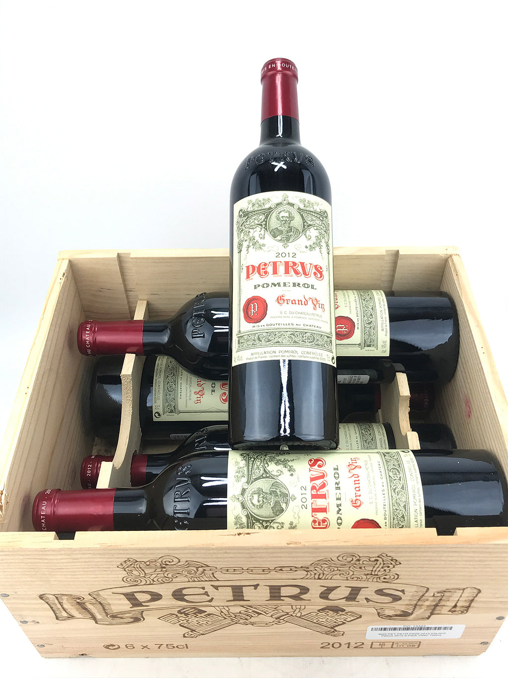 2012 Petrus Pomerol, Case of 6 btls – Grand Cru Liquid Assets