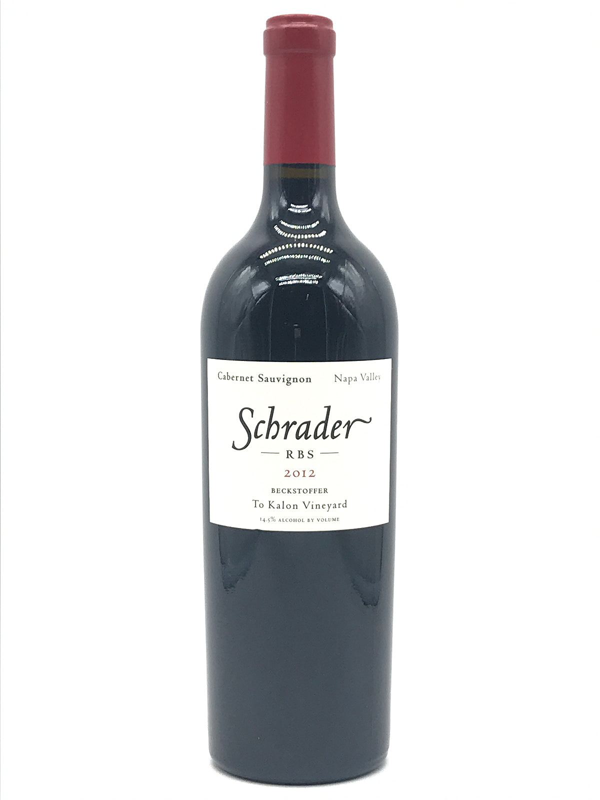 2012 Schrader Cellars, RBS Beckstoffer To Kalon Vineyard Cabernet Sauv