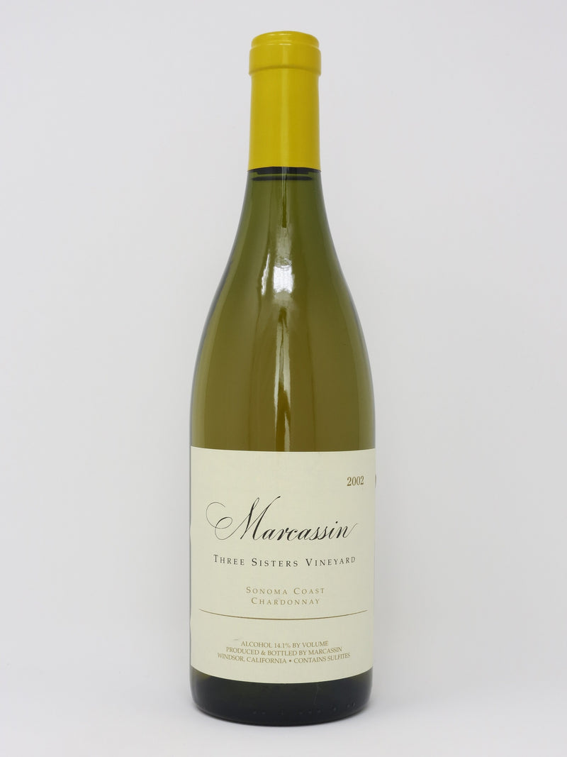 2002 Marcassin, Three Sisters Vineyard Chardonnay, Sonoma Coast, Bottl